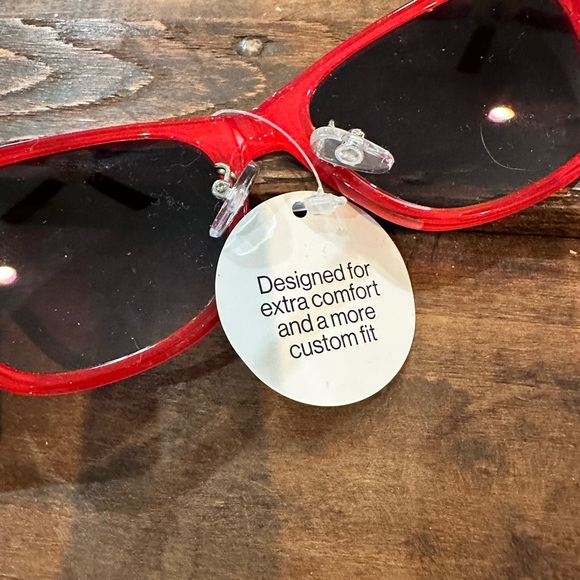 Foster Grant | Accessories | Foster Grant Red Sunglasses Low Bridge ...